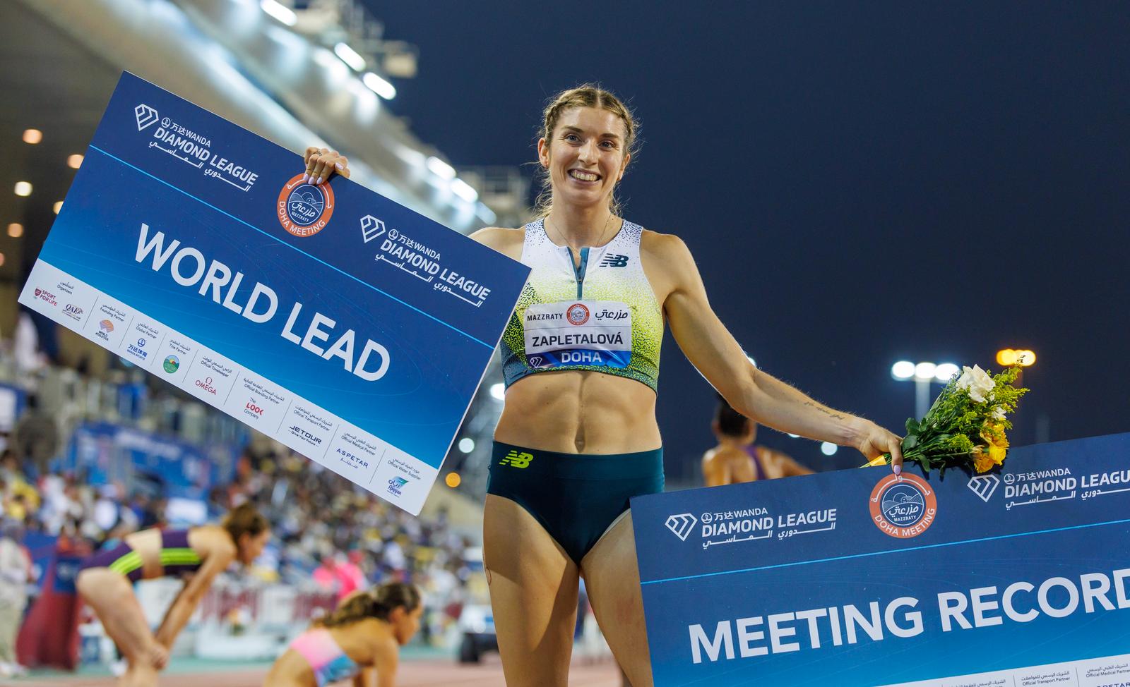 15M JUMP FOR VELAZCO AS WORLD LEADS AND MEETING RECORDS FALL IN DOHA - Doha